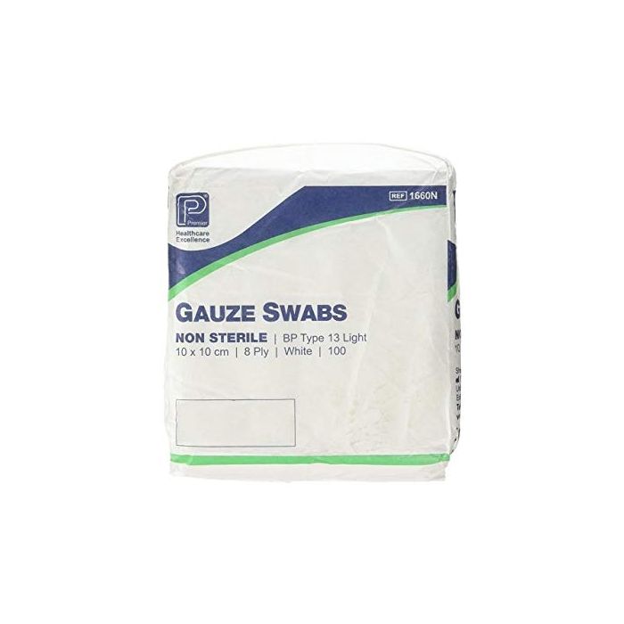 Cutisoft - GAUZ0009 - Gauze Swabs N/s 100 X 100x 8 Ply | Zenithmed.co.za