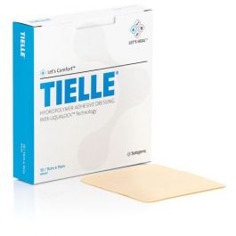 Acelity - MTL105 - Tielle Hydropolymer Adhesive Foam Dressing 15 X 15cm ...