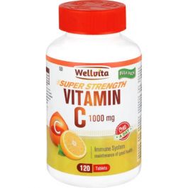 Transpharm - 90329 - Vitamin C 1000Mg 60 Tabs Wellvita | Zenithmed.co.za